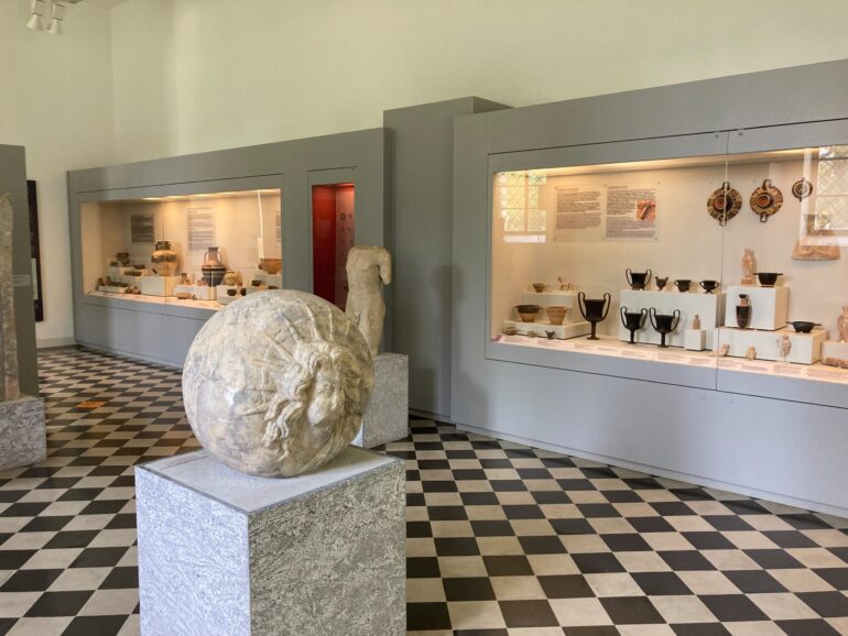 Επίσκεψη με τα παιδιά στο Αρχαιολογικό Μουσείο Χαιρώνειας